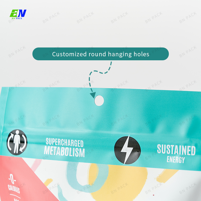 Plastic Bag PLA PE PET Packaging Bag Standing Pouch Packaging For Food ...